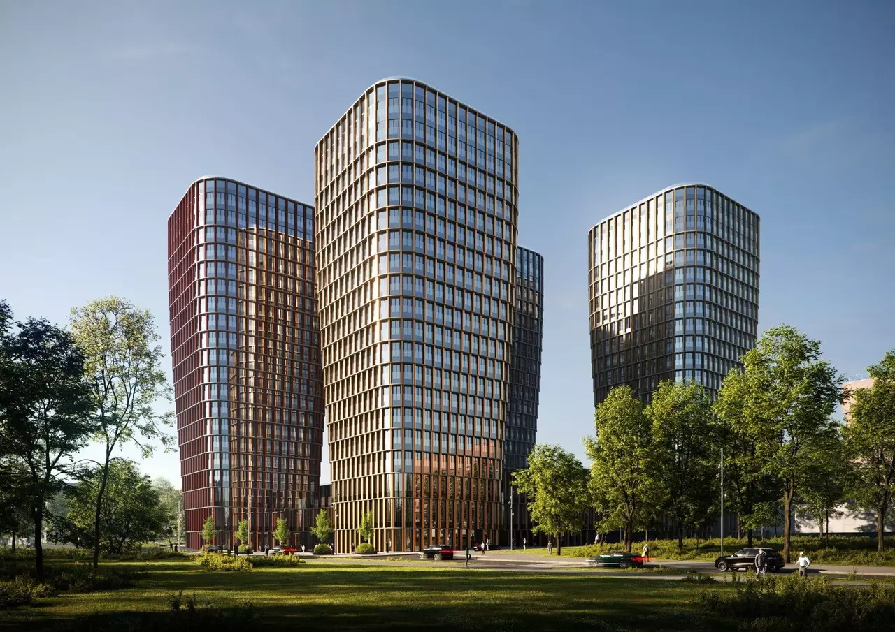 SkyView - Residential complex в Москва